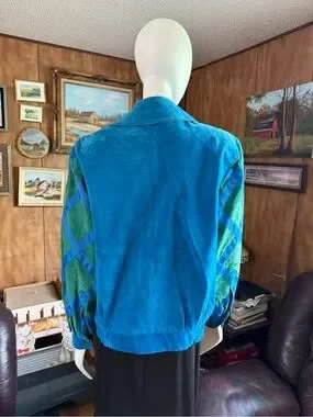 Western furs | Jackets & Coats | Vintage Western Furs Suede Jacket Coat ...